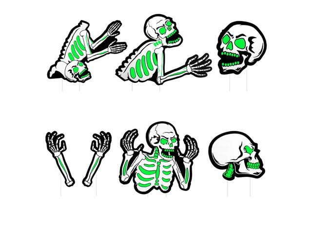 Click here for Fresh Fab Finds Halloween Skeleton Yard Signs 6Pcs... prices