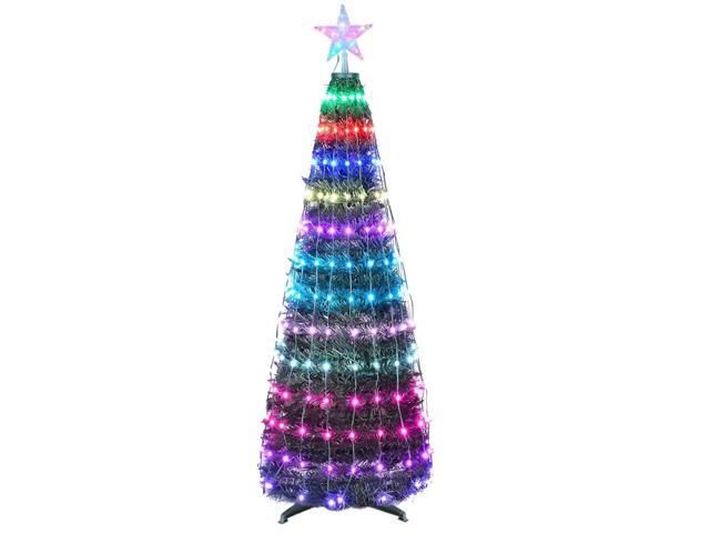 Click here for Fresh Fab Finds 4.9FT 166 LED Collapsible Christma... prices