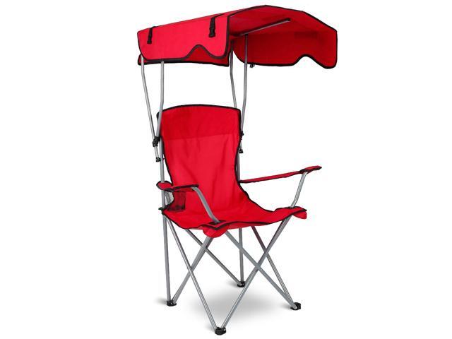 Click here for Fresh Fab Finds Foldable Beach Canopy Chair w/ Cup... prices