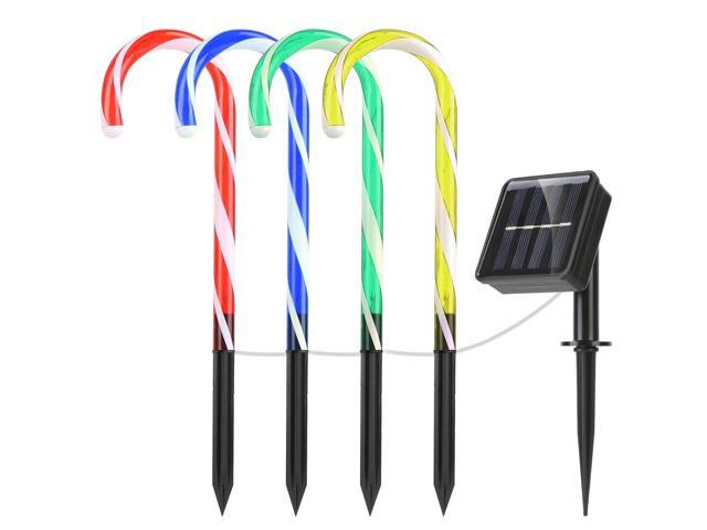 Click here for Fresh Fab Finds Solar Christmas Candy Cane Stake L... prices