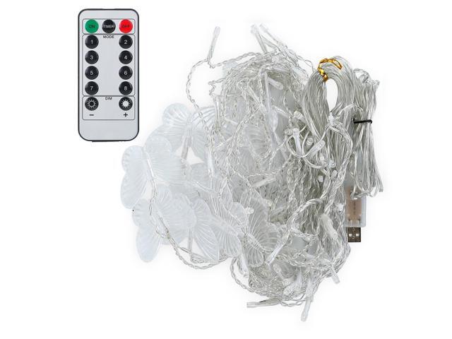 Click here for Fresh Fab Finds Butterfly Curtain Lights USB LED F... prices