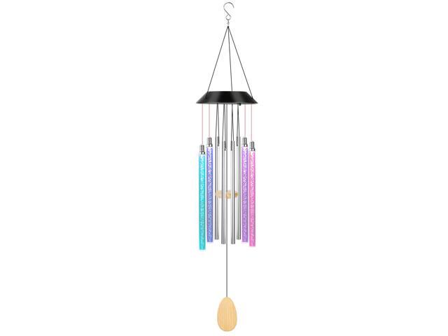 Click here for Fresh Fab Finds Solar Wind Chime Light Dual Pendan... prices