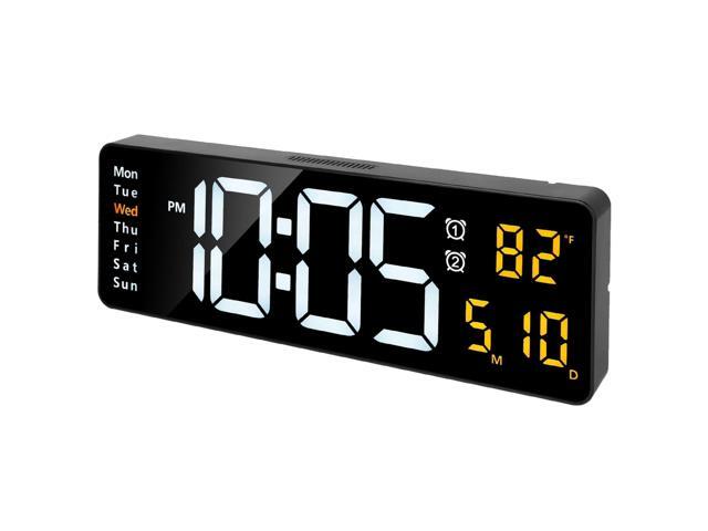 Click here for Fresh Fab Finds LED Wall Clock w/ Remote  15.7in D... prices