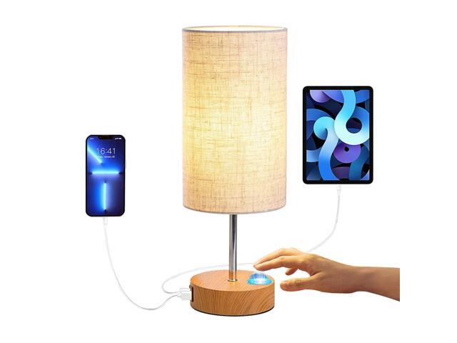 Click here for Fresh Fab Finds 3-Way Dimmable Touch Lamp w/ USB P... prices