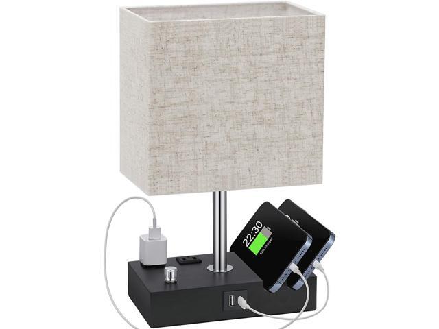 Click here for Fresh Fab Finds Dimmable Table Lamp w/ USB Ports &... prices