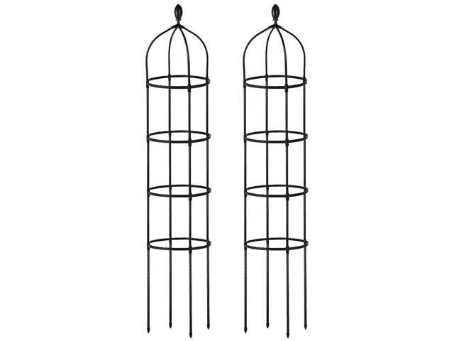 Click here for Fresh Fab Finds 2Pk 5.9FT Garden Obelisk Trellis f... prices