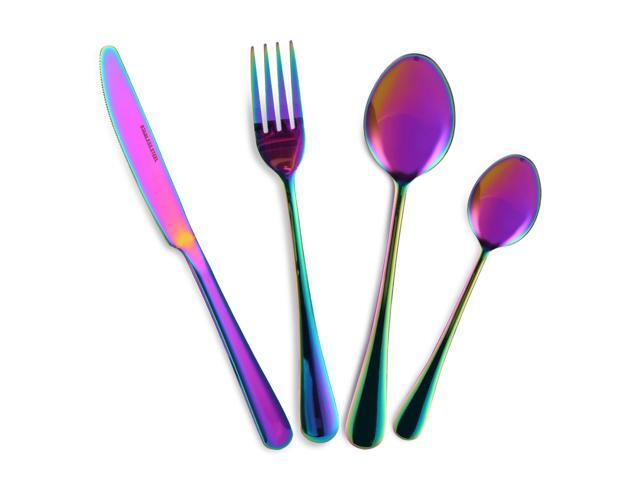 Click here for Fresh Fab Finds 4-Piece Stainless Steel Flatware S... prices