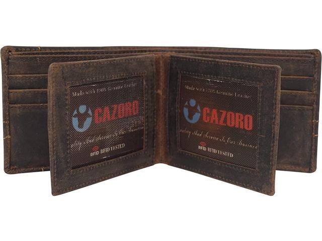 Click here for CAZORO Wallets For Men RFID Blocking Vintage Leath... prices