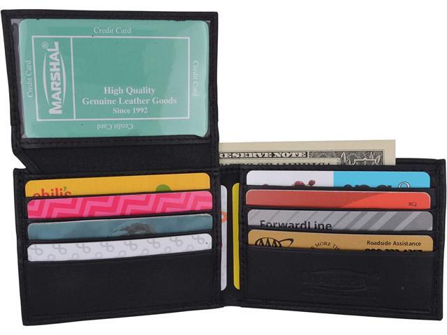 Click here for Kids Genuine Leather Slim Flap Up Card ID Bifold W... prices