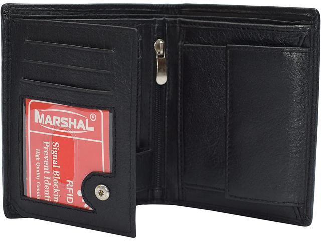 Click here for Marshal Mens Genuine Leather Hipster Style Bifold... prices