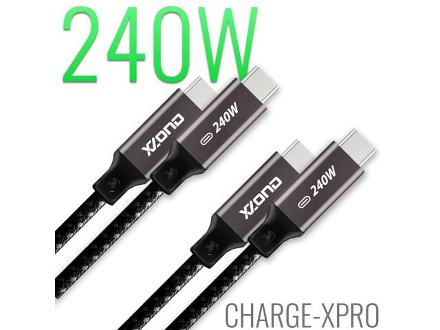 Click here for XZOND 240W USB-C PD 3.1[2-Pack] Braided Charging C... prices