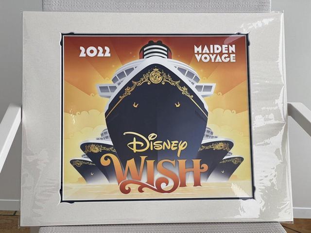 Click here for Disney Cruise Line Wish Maiden Voyage Deluxe Print prices
