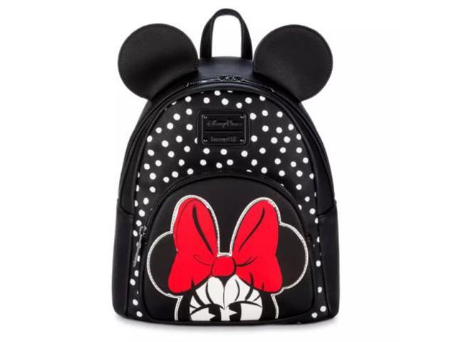 Click here for Disney Minnie Mouse Polka Dot Loungefly Faux Leath... prices