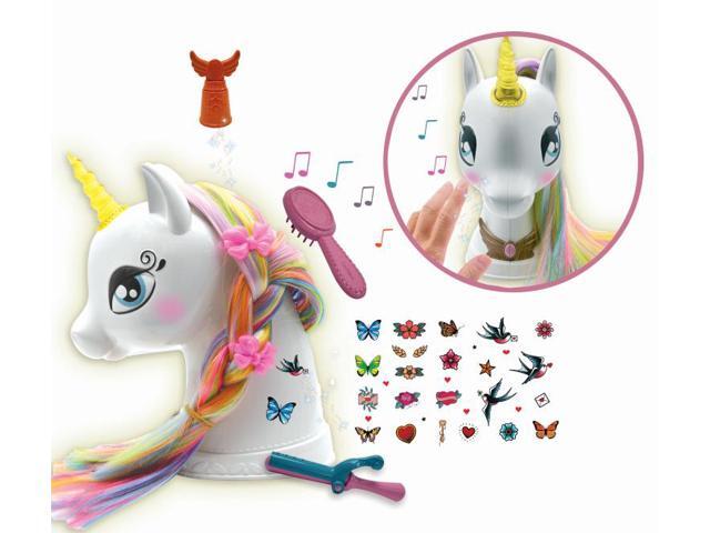 Click here for Lexibook My magic interactive styling head unicorn... prices