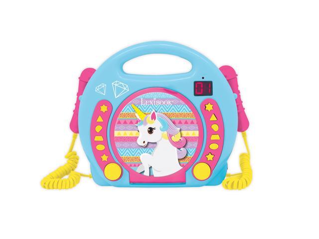 Click here for Lexibook Unicorn Portable CD player with 2 Sing Al... prices