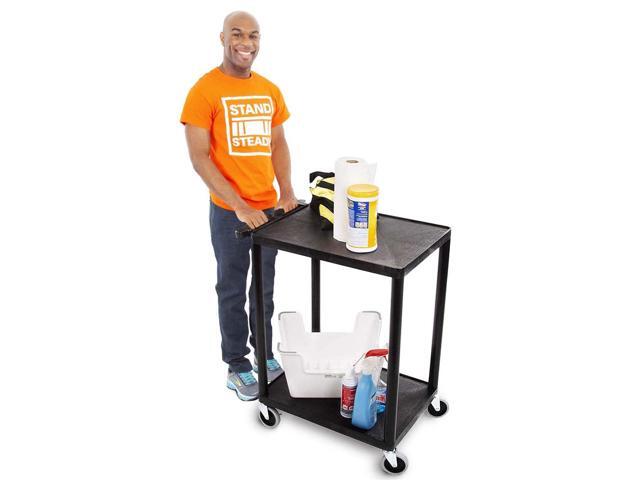 Click here for Stand Steady Tubstr 2 Flat Shelf Service Cart  Com... prices