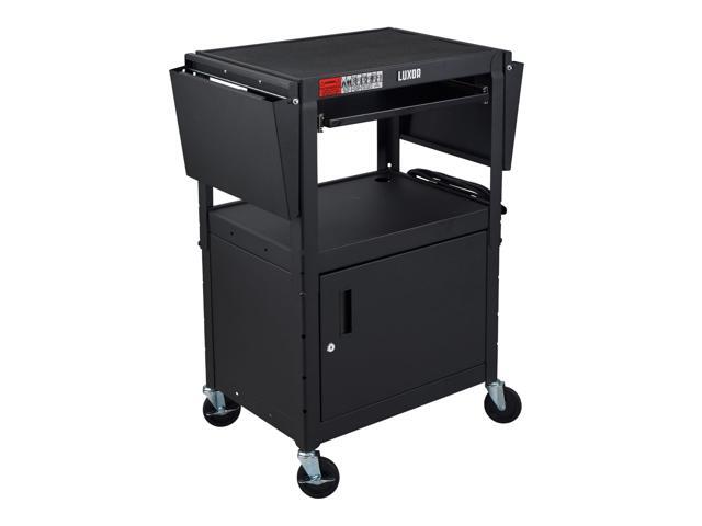 Click here for Line Leader Rolling AV Cart with Locking Cabinet... prices