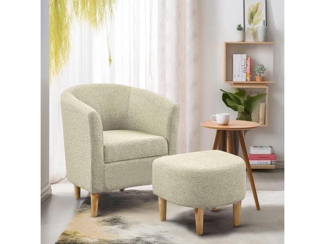 Click here for DAZONE Accent Chair  Barrel Chair with Ottoman Com... prices