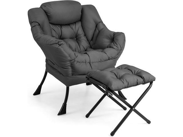 Click here for Giantex Lazy Chair with Ottoman  Accent Sofa Chair... prices
