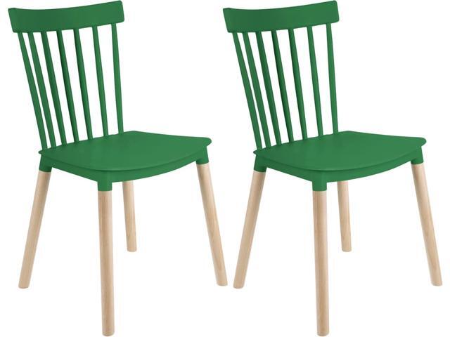 Click here for DSW Armless Modern Plastic Dining Chairs with Wood... prices
