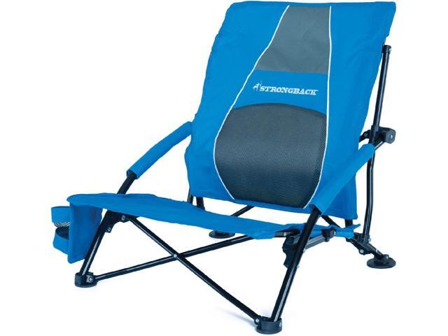Click here for STRONGBACK Low Gravity Beach Chair with Built-in L... prices