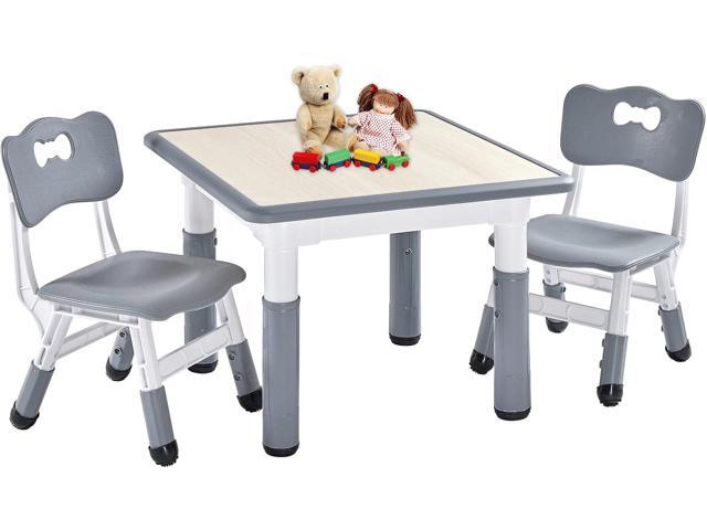 Click here for FUNLIO Kids Table and 2 Chairs Set  Height Adjusta... prices