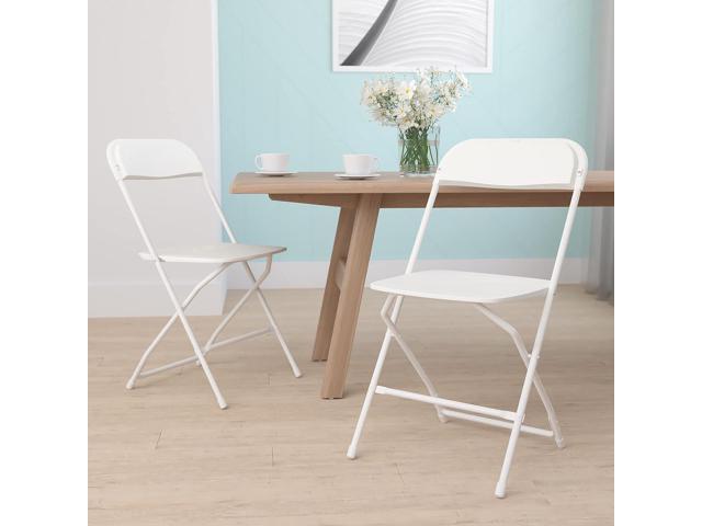 Click here for EMMA + OLIVER Set of 2 Plastic Folding Chairs - 65... prices