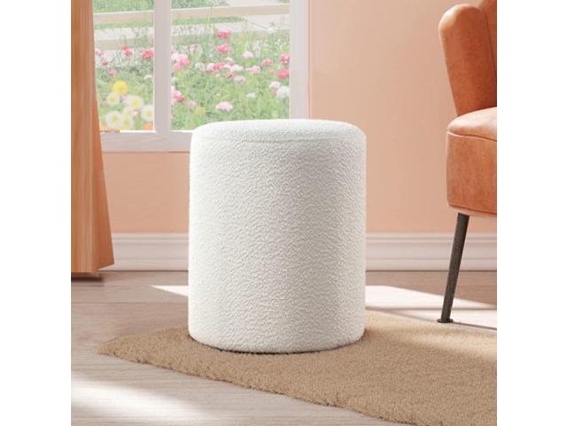 Click here for Get Set Style Modern Round Ottoman with Soft Padde... prices