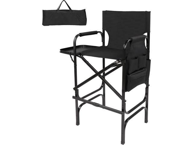 Click here for mefeir 30 Tall Directors Chair Black Folding with... prices
