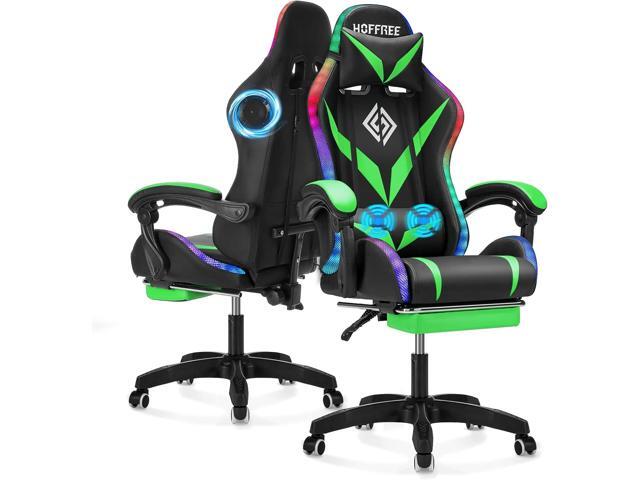 Click here for Gaming Chair with Bluetooth Speakers and RGB LED L... prices