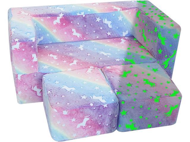 Click here for MeMoreCool Kids Couch Toddler Couch  Glow in The D... prices