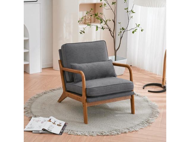 Click here for Karl home Accent Chair Mid-Century Modern Chair wi... prices