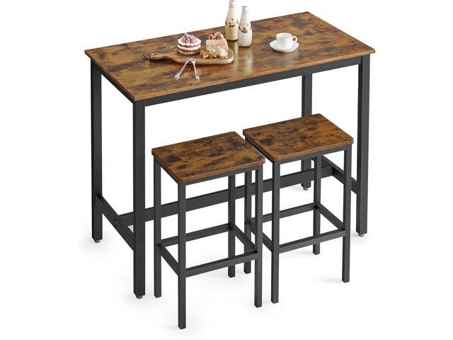 Click here for VASAGLE Bar Table Set  with 2 Bar Stools  Dining t... prices