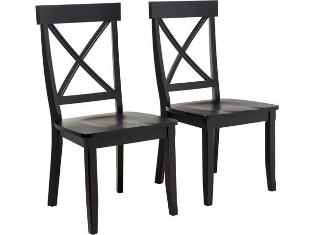 Click here for Homestyles Blair Black Dining Chairs  Set of 2 prices