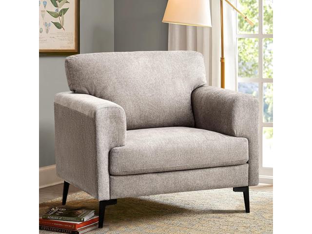 Click here for CDCASA Accent Chair  Linen Fabric Oversized Mid Ce... prices