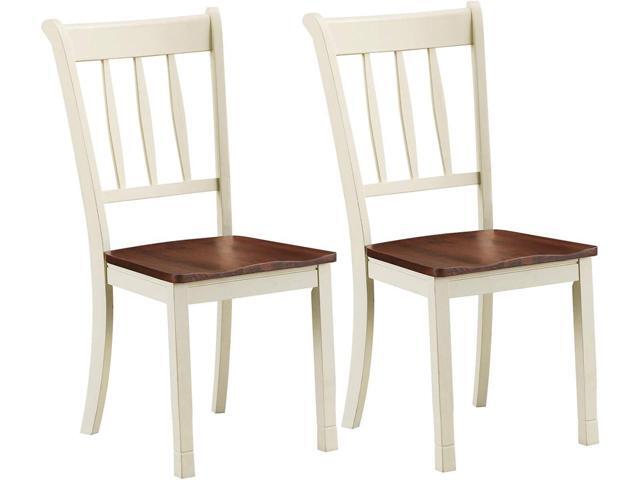 Click here for Giantex Wood Dining Chairs Set of 2  Armless Kitch... prices