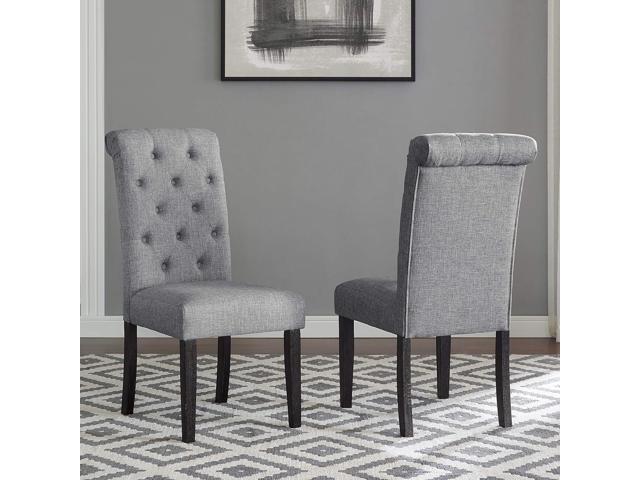 Click here for Roundhill Furniture Leviton Solid Wood Tufted Dini... prices