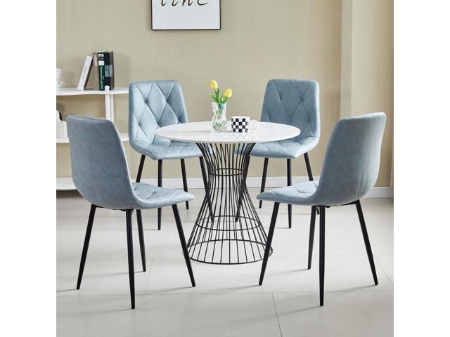 Click here for Btrpily 4 Set of Dining Chairs  Metal Frame Dining... prices