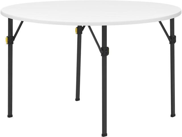 Click here for Living and More 4ft Bi-Fold Round Folding Table  B... prices
