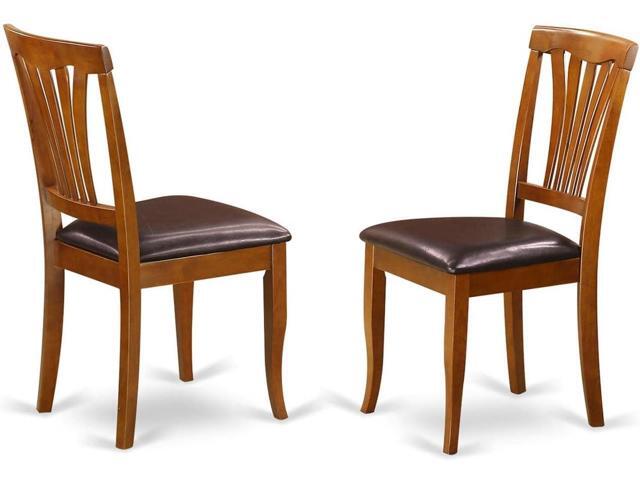 Click here for East West Furniture AVC-SBR-LC Avon Dining Chairs... prices