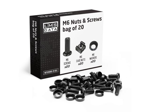 Click here for LMS Data M6 Cage Nuts and Screws - Panel Rack Moun... prices