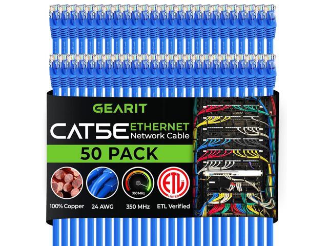 Click here for GearIT 50-Pack  Cat5e Ethernet Patch Cable 3 Feet... prices