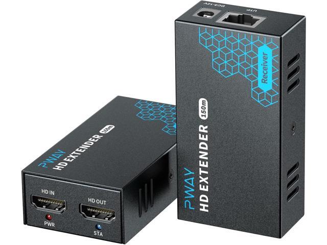 Click here for PWAY HDMI Extender 500ft Over Single Cat5e/6  One... prices