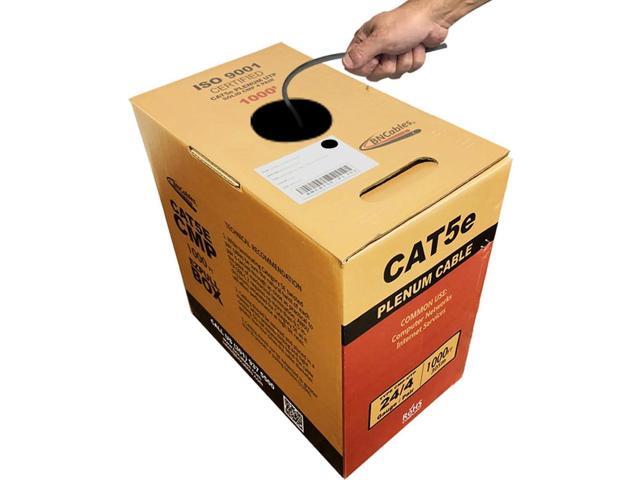 Click here for CAT5e (CMP) Plenum Cable  1000FT 24AWG 4Pair  350M... prices