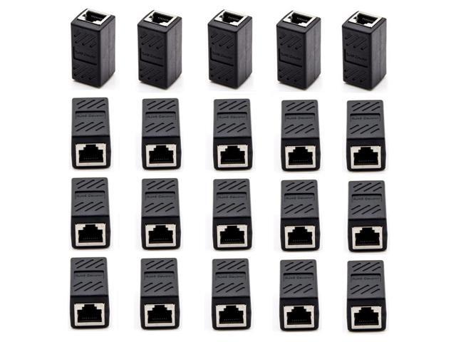 Click here for YOQXHY RJ45 Couplers (20 Pack)  in Line Coupler Ca... prices