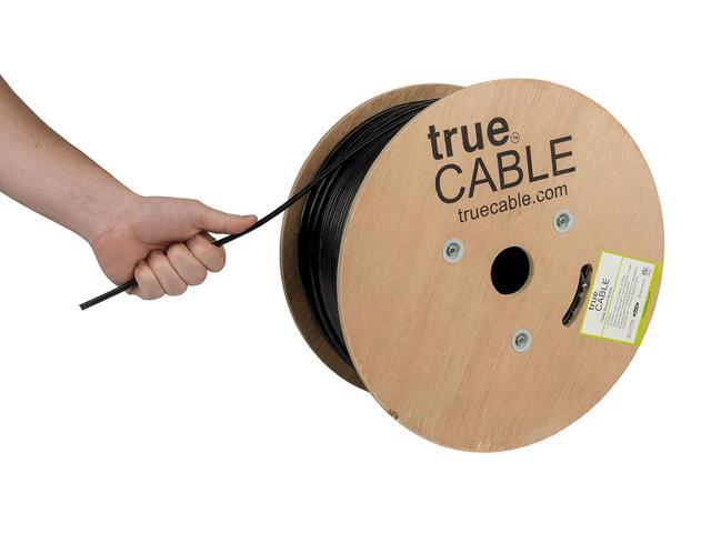 Click here for trueCABLE Cat5e Outdoor  1000ft  Waterproof Direct... prices