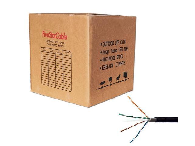 Click here for Five Star Cable Cat6 Outdoor 1000 Ft. 23AWG Double... prices