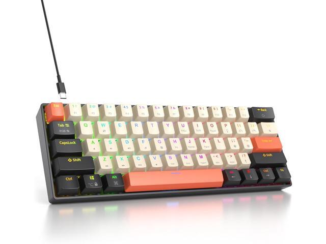 Click here for 60 Mechanical Keyboard 61-Key Wired Gaming Keyboar... prices