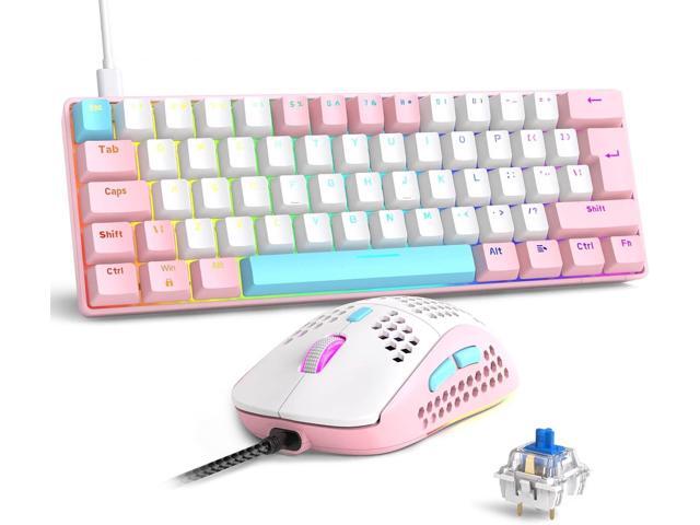 Click here for RK-T60 Wired 60 TKL Mechanical Gaming Keyboard Led... prices