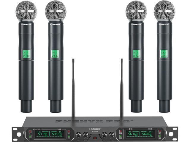 Click here for Phenyx Pro Wireless Microphone System  4-Channel U... prices